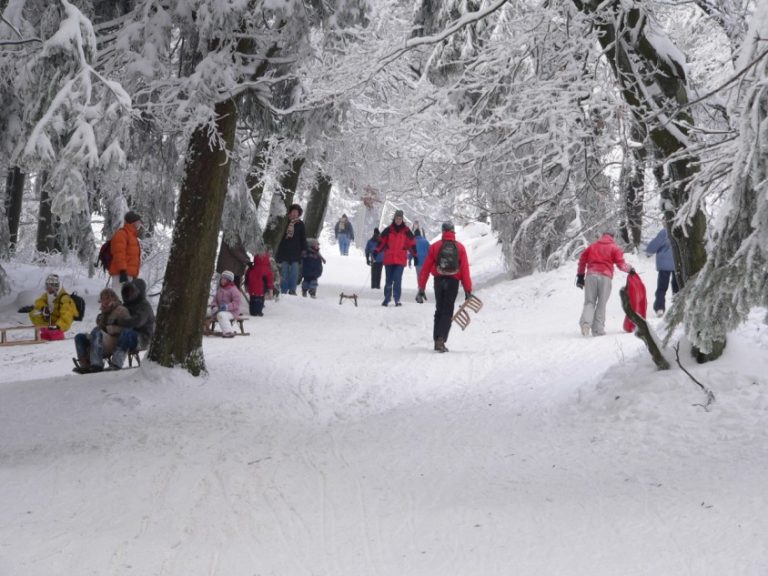 10 besonders schöne Rodelmöglichkeiten – Wandern im Taunus
